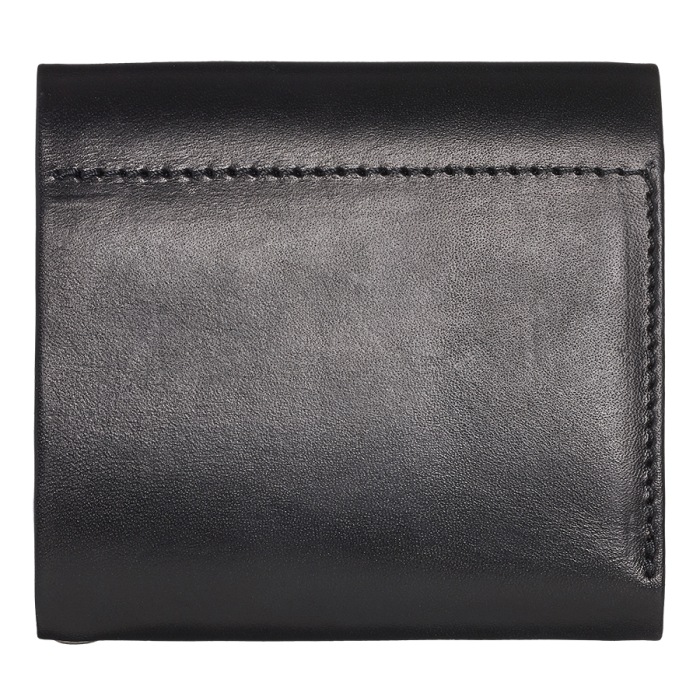 Premium Classic Leather Folded Black Wallet | Triumph Heritage