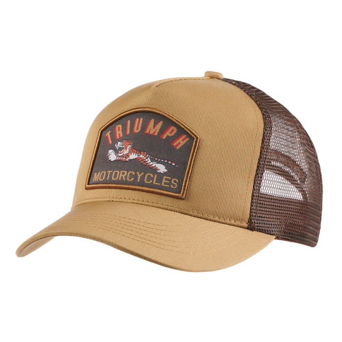 Road Runner Trucker Cap in Fawn | Triumph Heritage