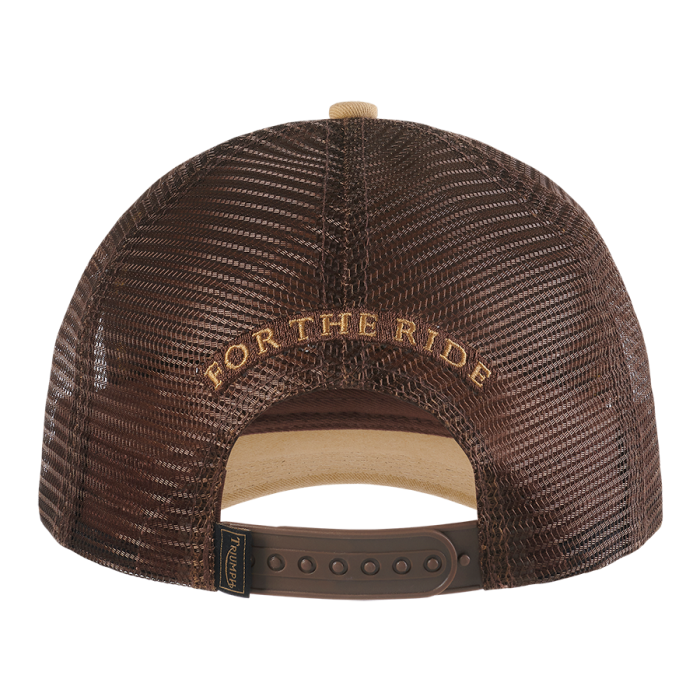 Road Runner Trucker Cap in Fawn | Triumph Heritage