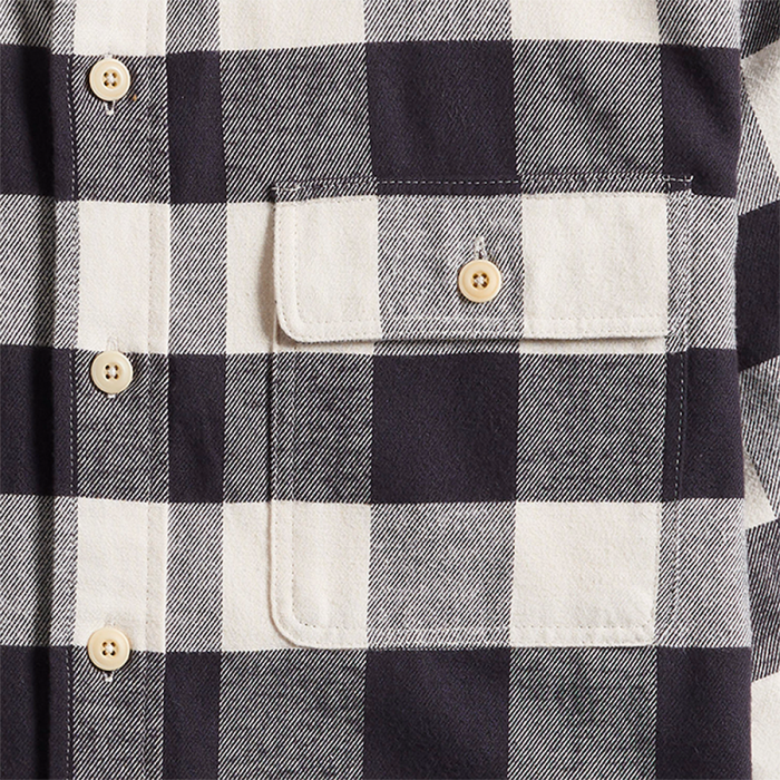 Montana Shirt in Black and Bone | Triumph Heritage