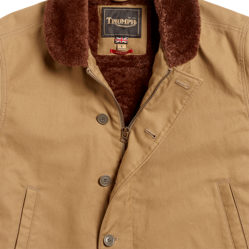 Marstone Sand Jacket | Triumph Heritage
