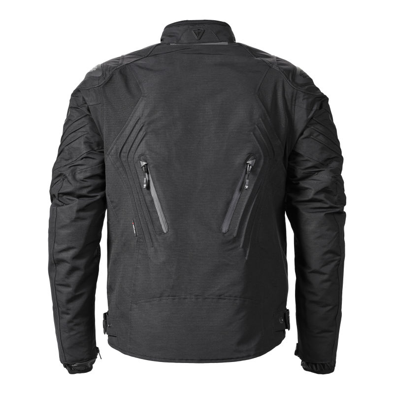 Triple Mesh Motorcycle Roadster Black Jacket | Motorcycle Clothing