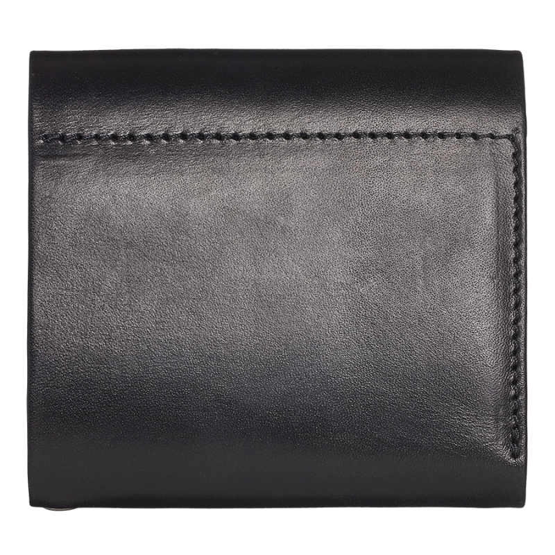 Premium Classic Leather Folded Black Wallet | Triumph Heritage