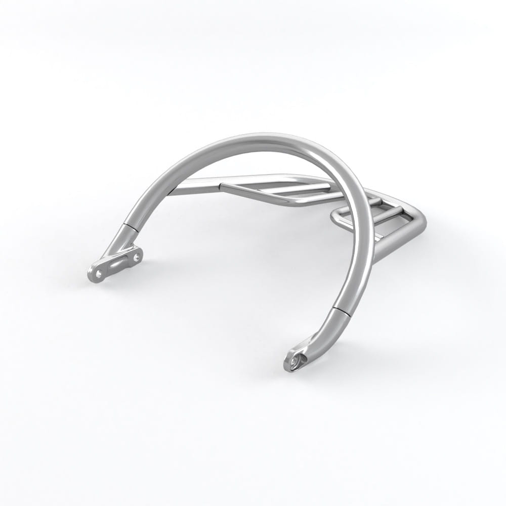 Grab Rail and Rack - Chrome | Triumph Motorcycles