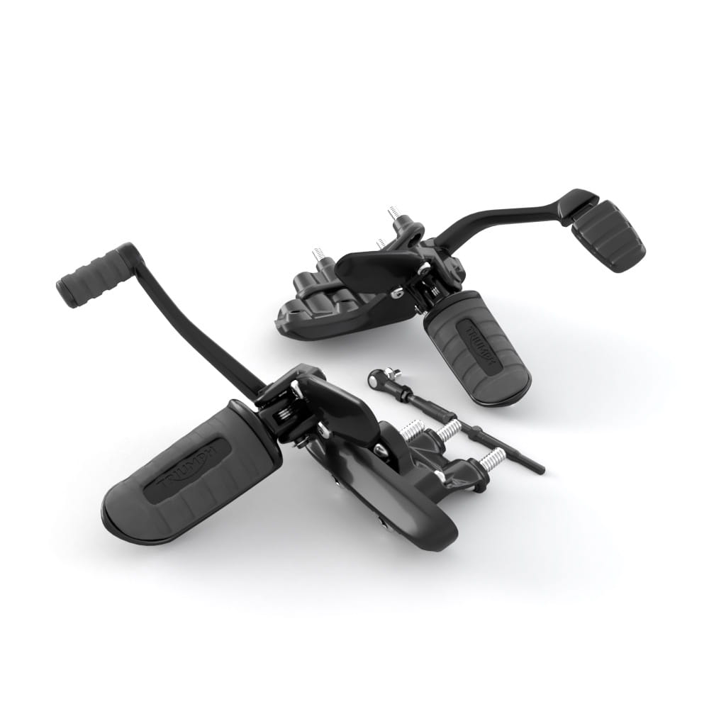 Forward Foot Controls - Black | Triumph Motorcycles