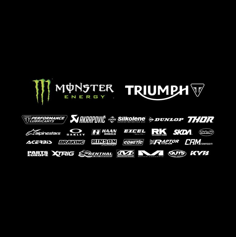 Monster Energy Triumph Racing Calendar | For the Ride
