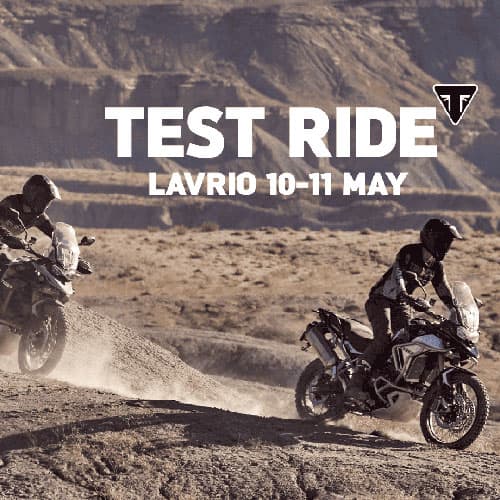 Triumph Test ride Lavario | For the Ride