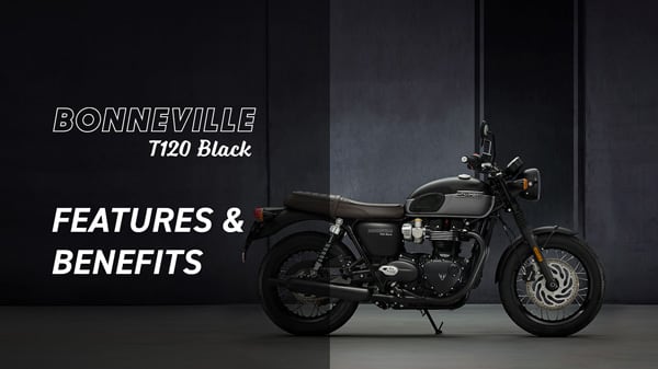 Bonneville T120 Black Model | For the Ride