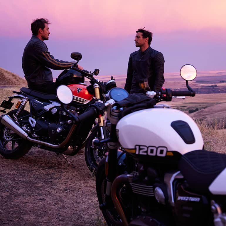 Experience Triumph Motorcycle's Speed Twin 1200 range | For the Ride