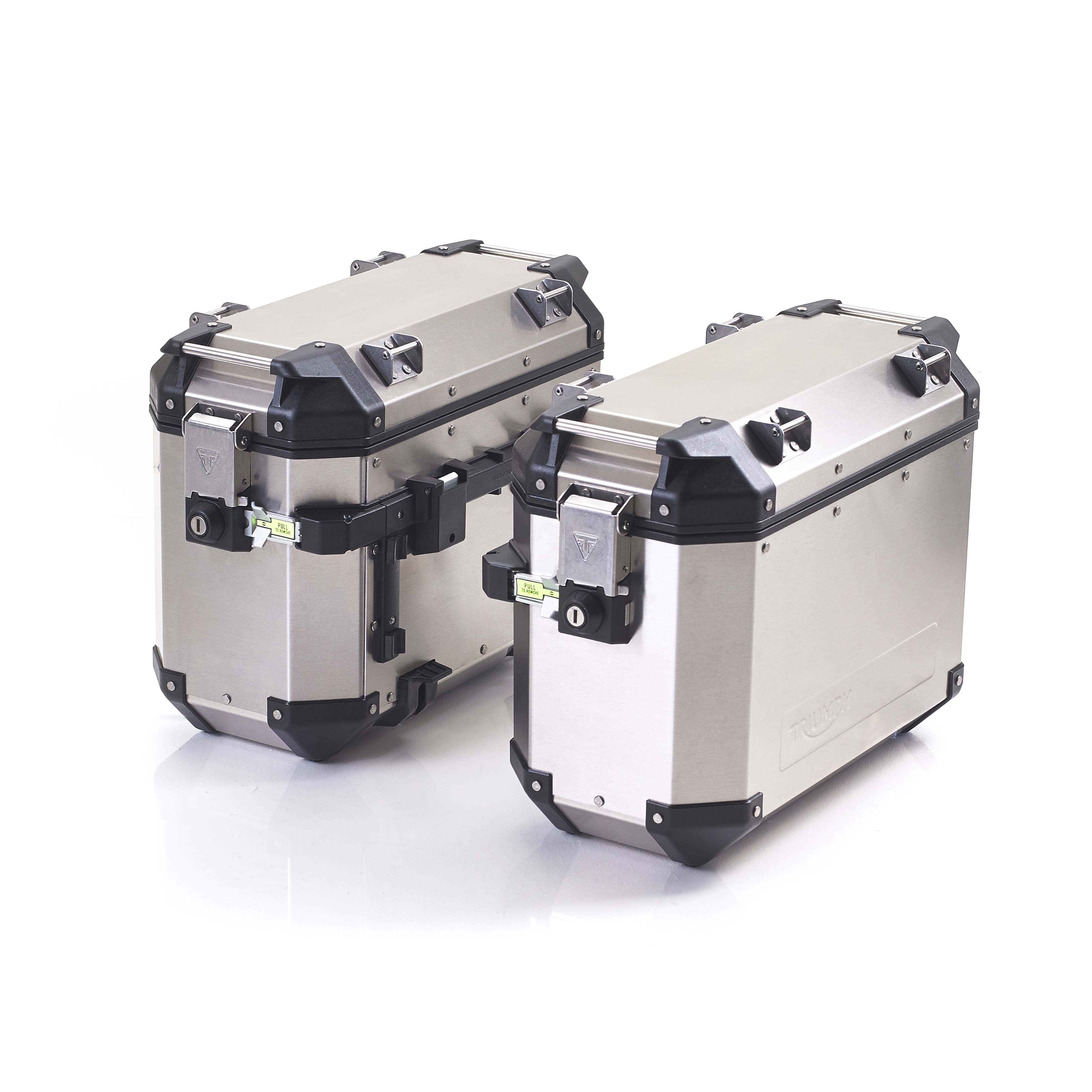 Expedition Aluminium Koffer – Silber | Triumph Motorcycles