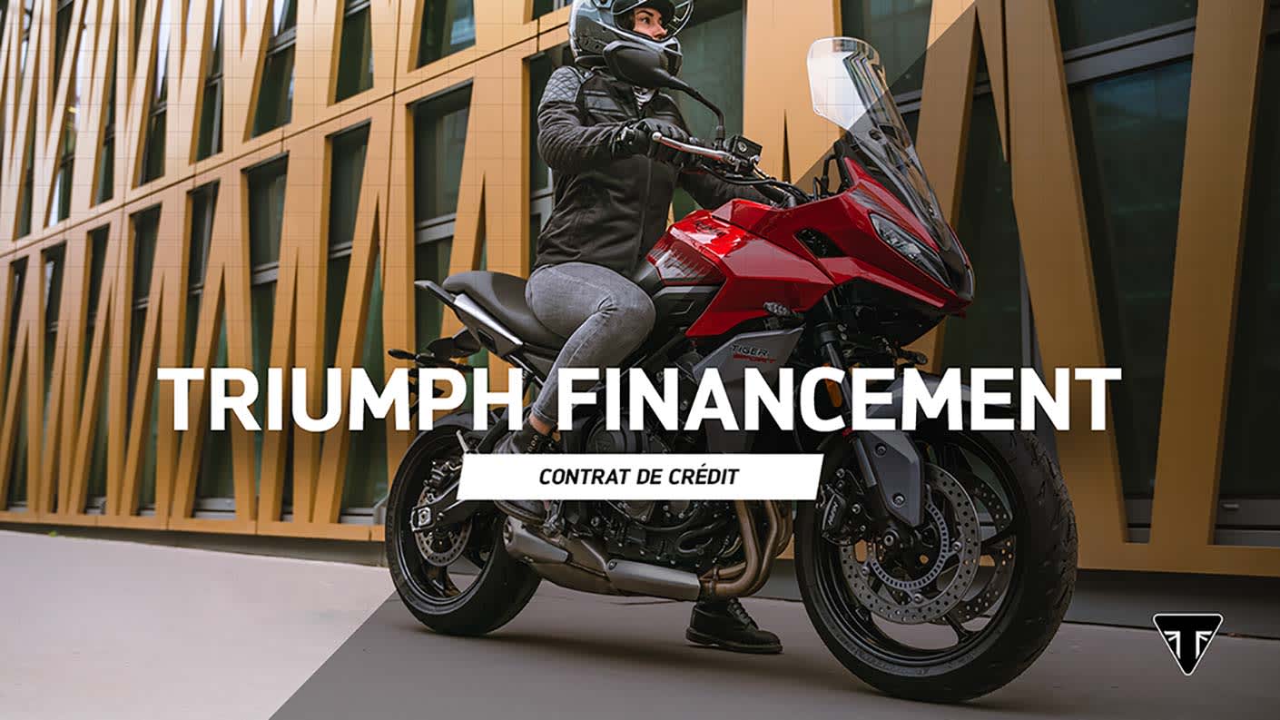 Triumph Financement | For the Ride