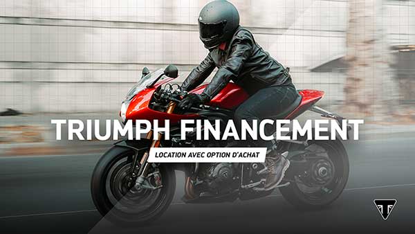 Triumph Financement | For the Ride