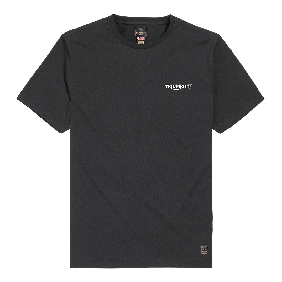 Ealing Left Chest Logo T-shirt in White|Casual Clothing