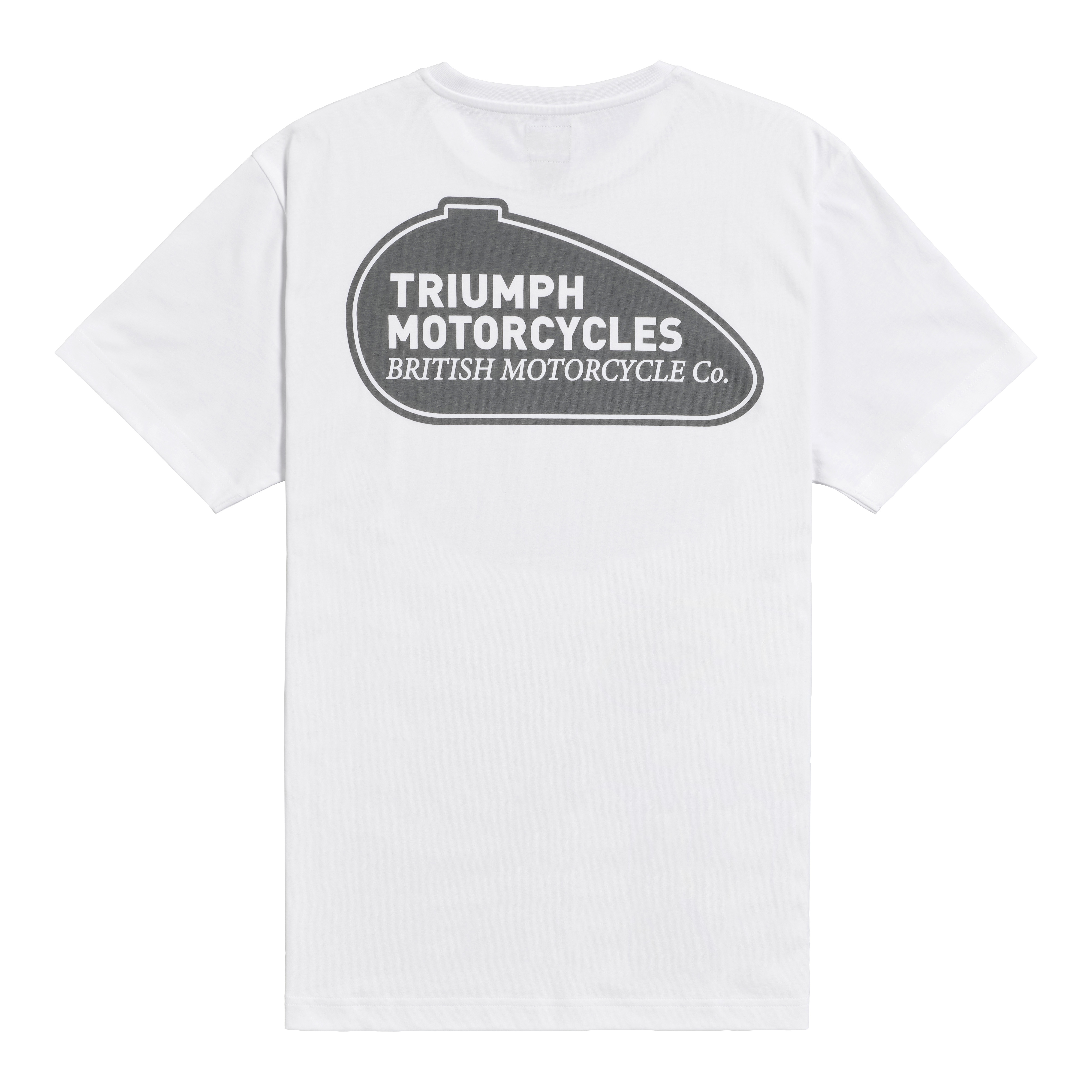 Refuel Tank Graphic Tee in White | Casual Clothing
