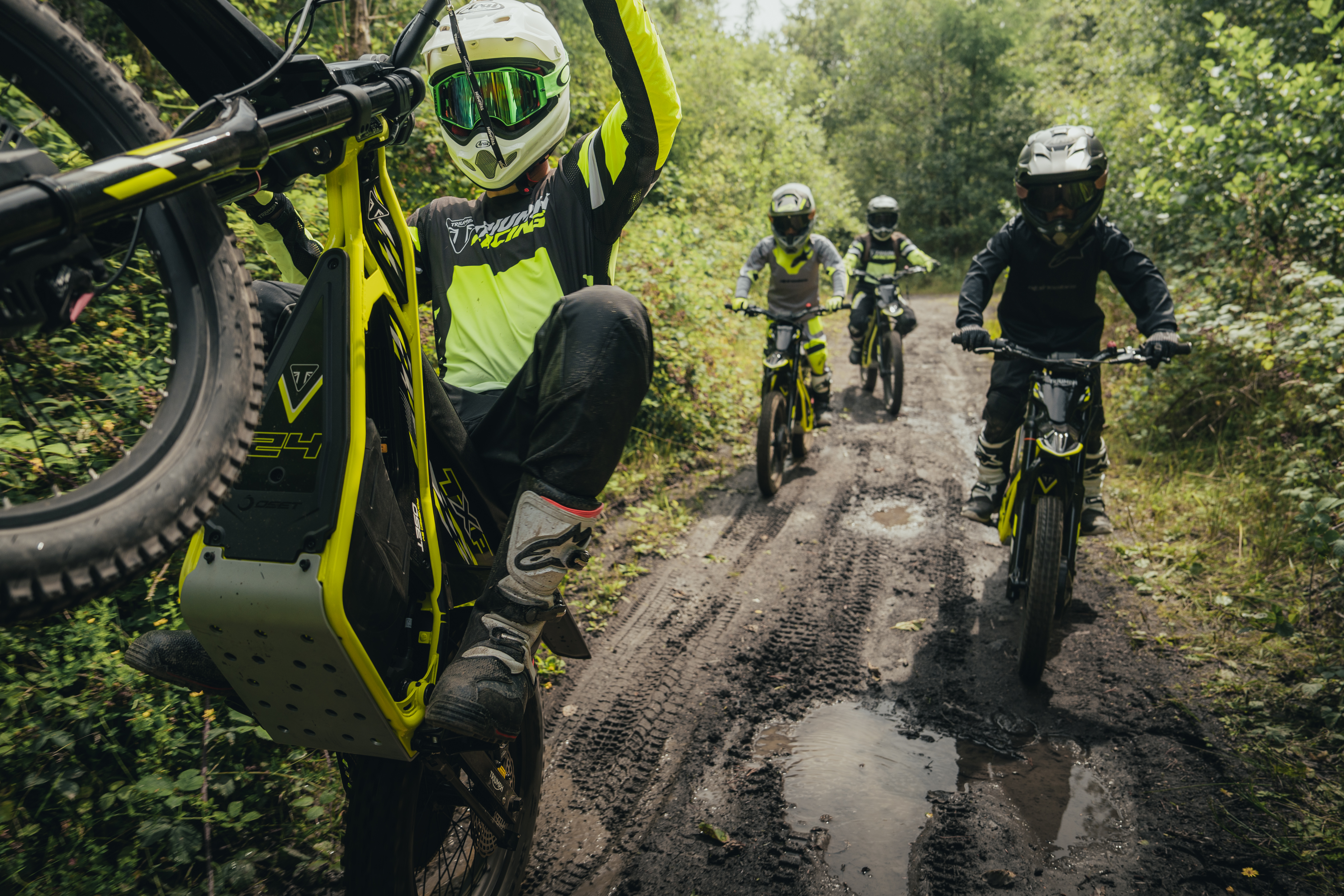 Triumph Electric bikes powered by OSET